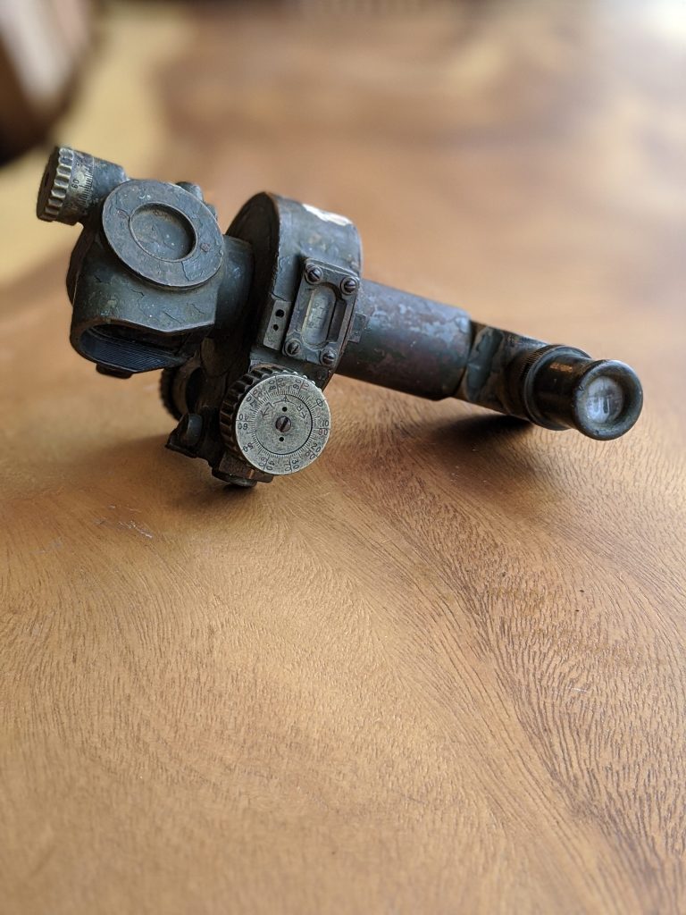 WW1 Panoramic Artillery Gun Telescopic Sight - Aardvark