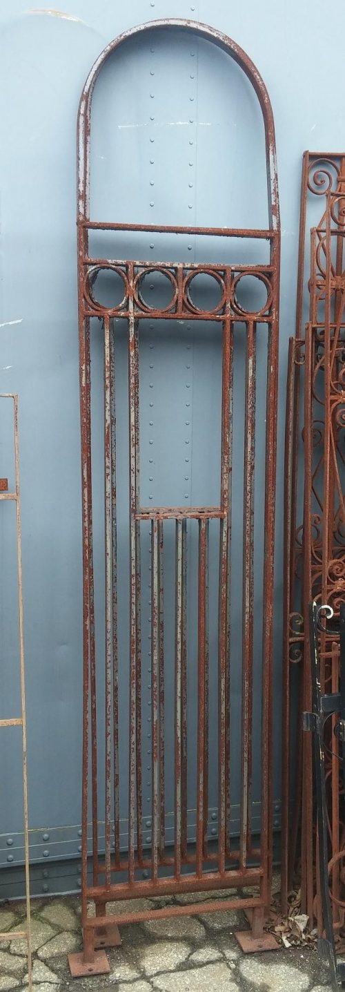 Pair of Arched Iron Panels - Aardvark