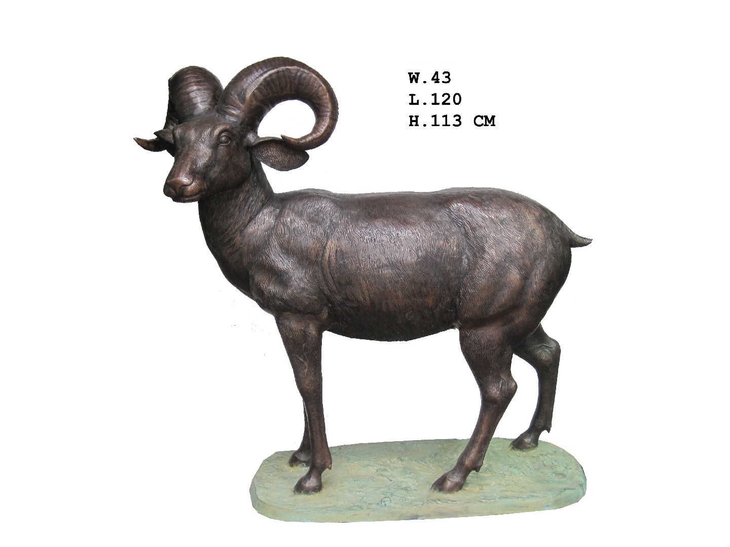 Bronze Ram - Aardvark Antiques